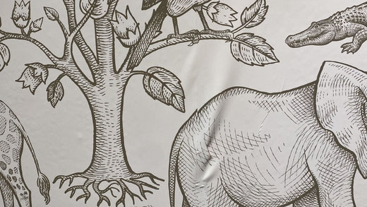 old wallpaper bubbling