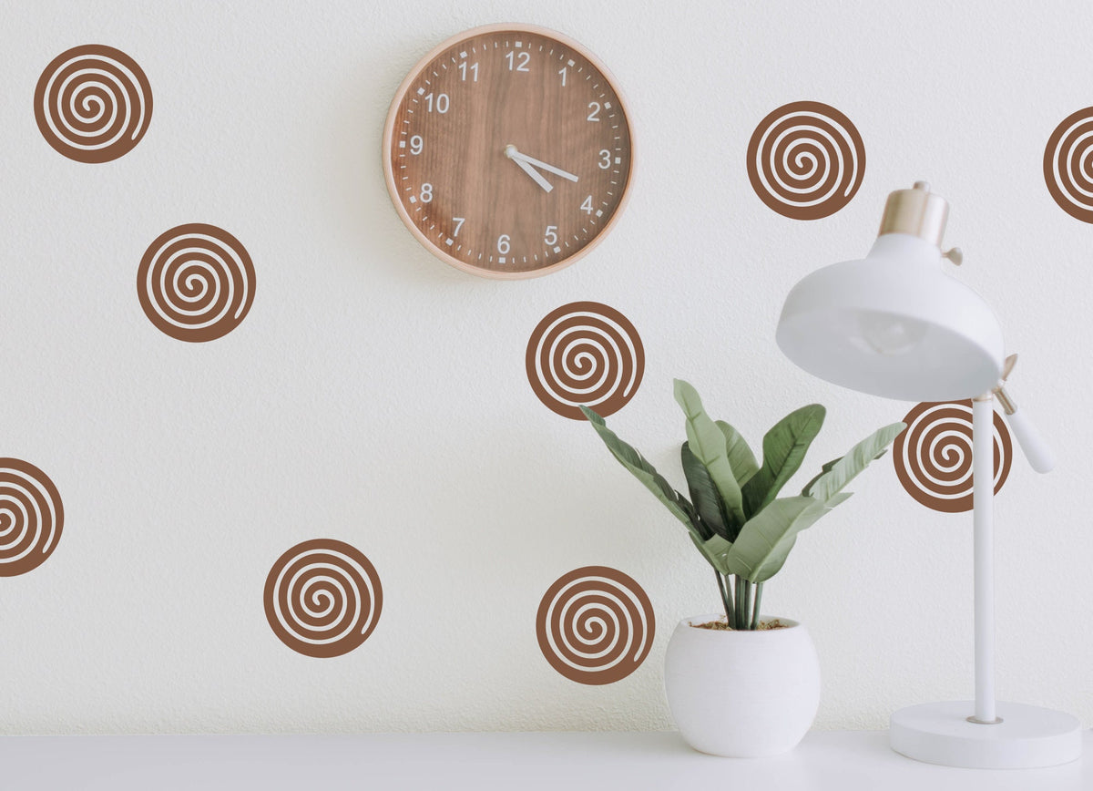 Round Wall Decals – Moose Accents